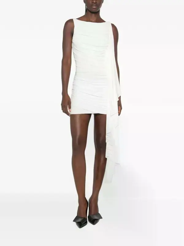 Alexander Wang Ruched Draped-detail Mini Dress