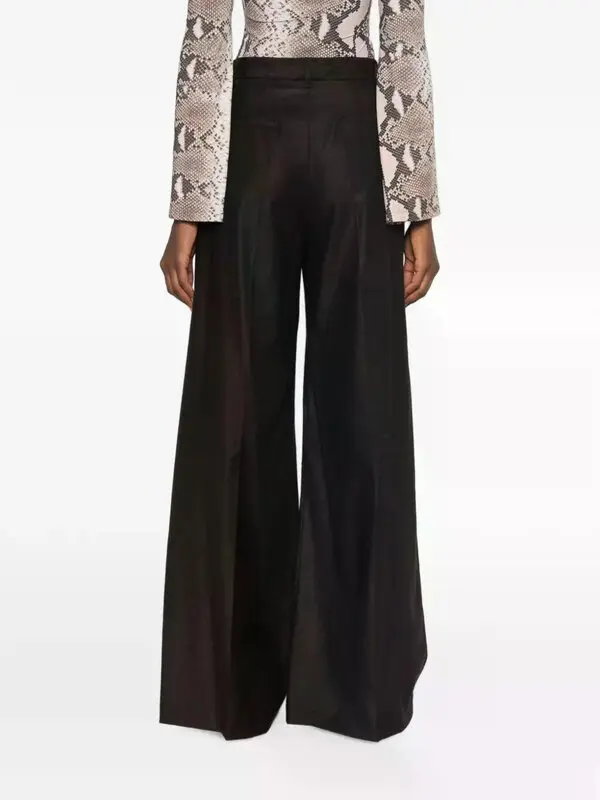 LE SULLY STUDIO Pleated Wide-leg Palazzo Pants
