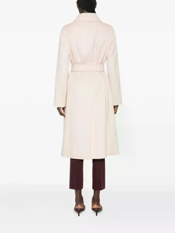 Max Mara Belted Button-fastening Coat