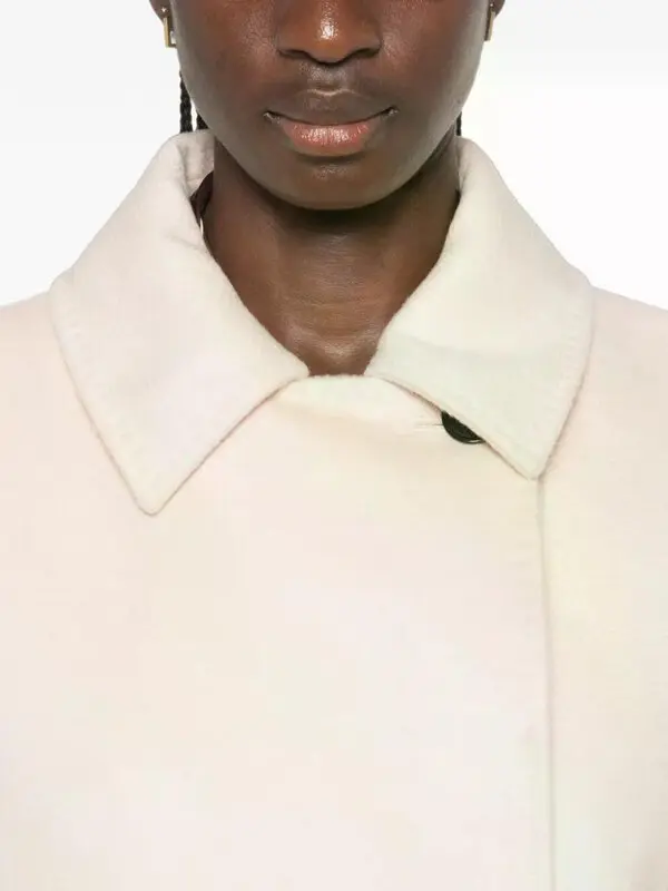 Max Mara Belted Button-fastening Coat