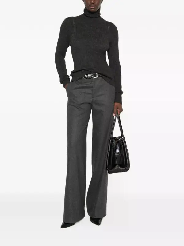 PT TORINO Wide-leg Wool Trousers