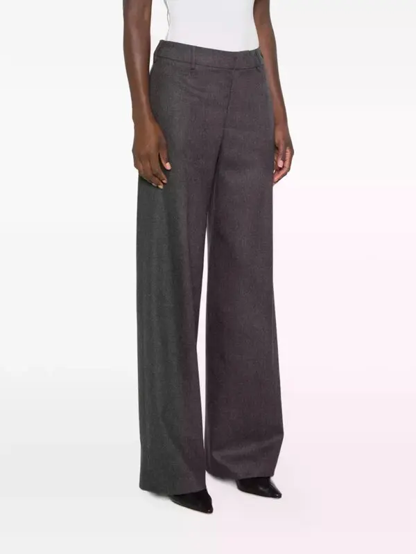 PT TORINO Wide-leg Wool Trousers