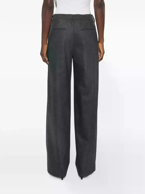 PT TORINO Wide-leg Wool Trousers