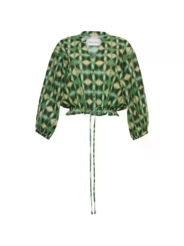 Cara Cara Geometric Print Blouse