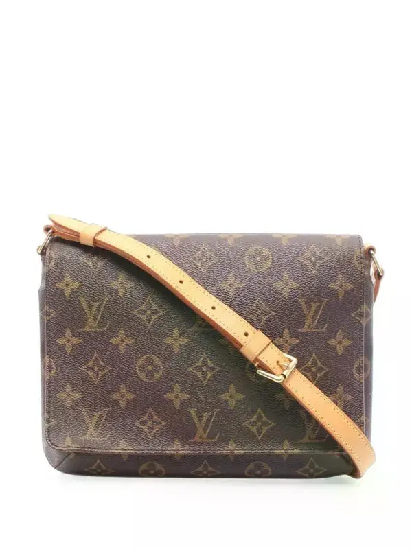 LOUIS VUITTON Monogram Musette Tango Shoulder Bag
