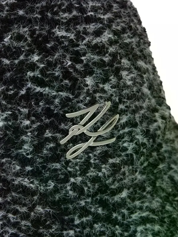 Karl Lagerfeld K/autograph Bouclé Bucket Hat