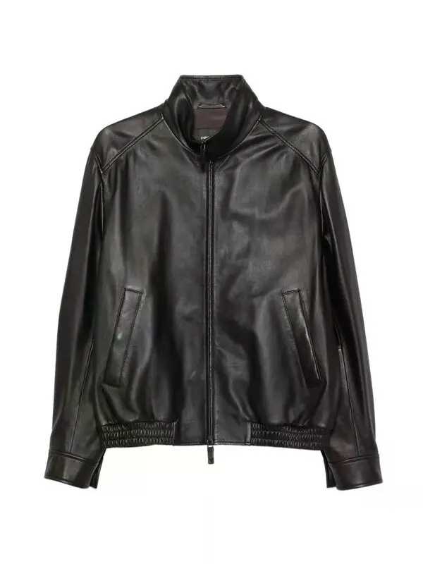 Emporio Armani High-neck Zip-up Jacket