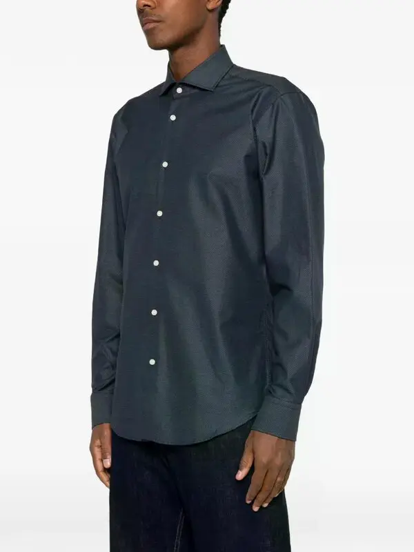BOSS Geometric-print Shirt