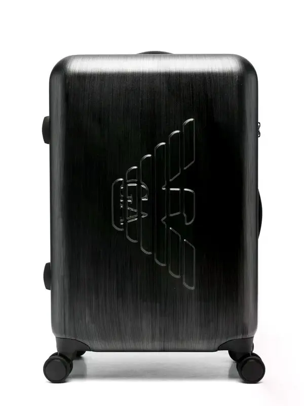 Emporio Armani Embossed Logo Luggage
