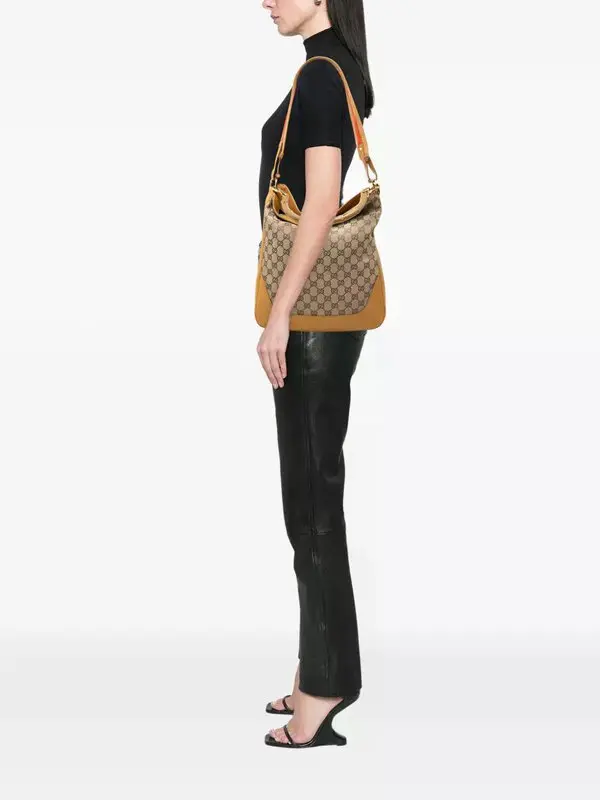 Gucci Gg Canvas Bamboo Web Satchel