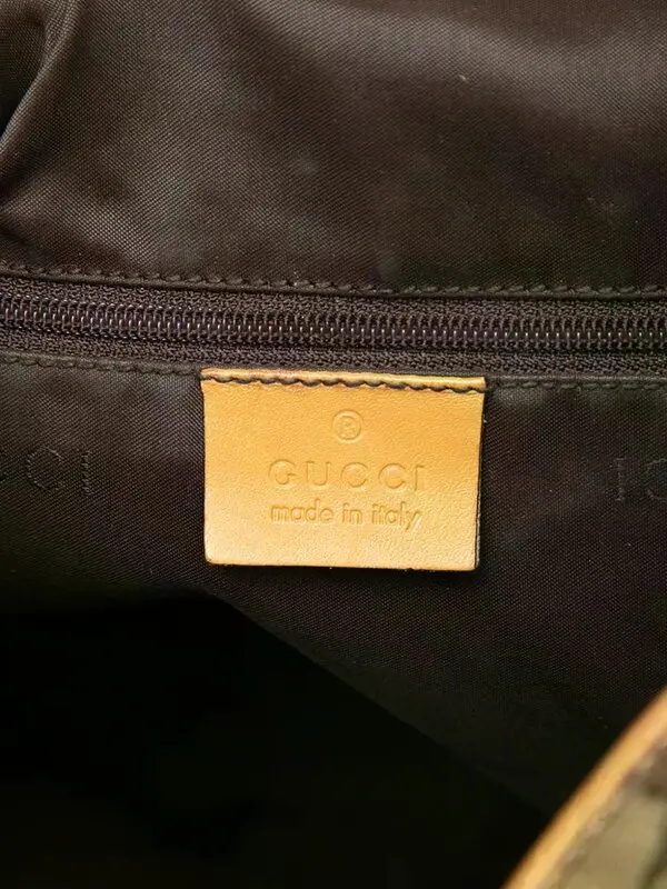 Gucci Gg Canvas Bamboo Web Satchel