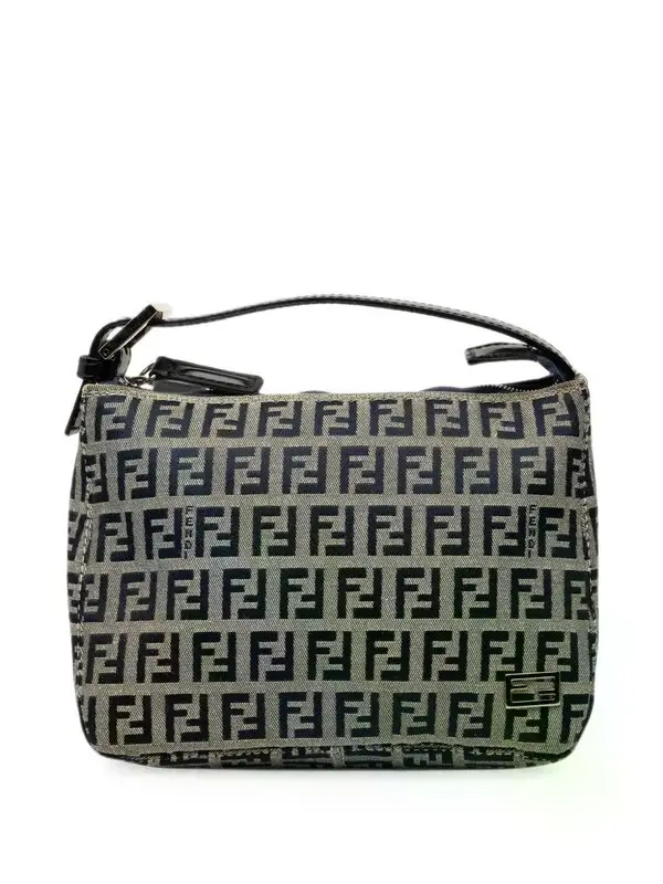 Fendi 1990-2000 Zucchino Canvas Handbag