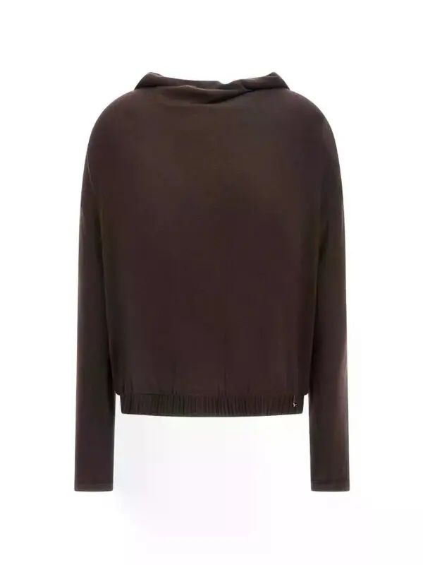 Herno Cowl Neck Long Sleeve Sweater