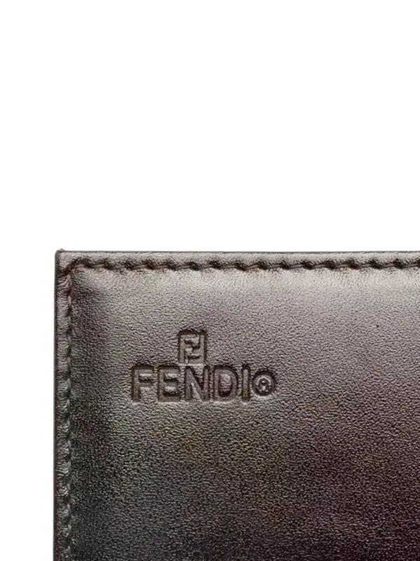 Fendi 20th Century Zucca Canvas Wallet Long Wallets