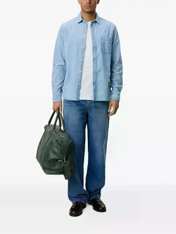 LES DEUX Patch-pocket Long-sleeve Shirt
