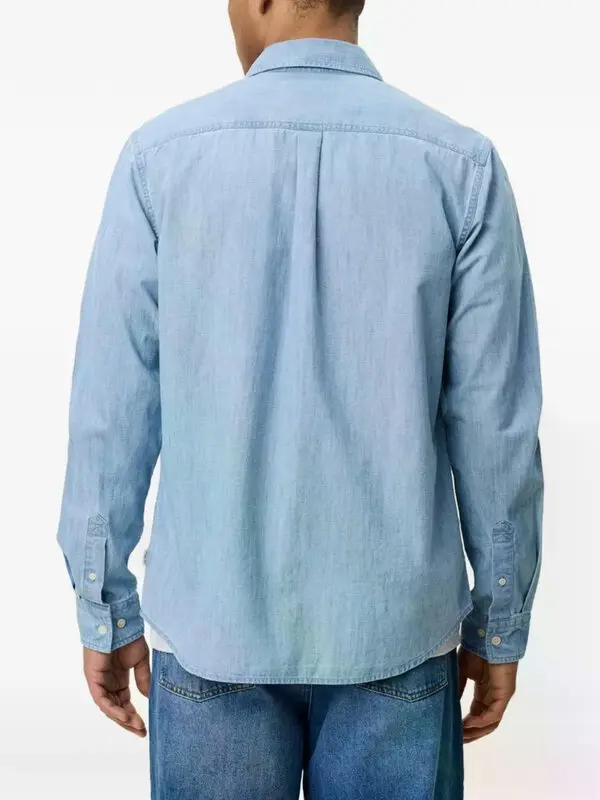 LES DEUX Patch-pocket Long-sleeve Shirt