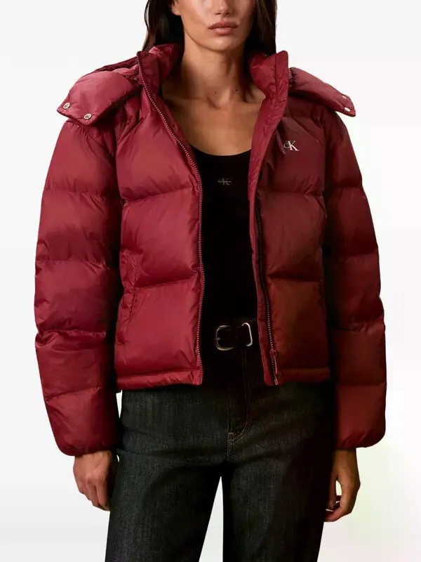 Calvin Klein Quilted Hooded Puffer Jacket