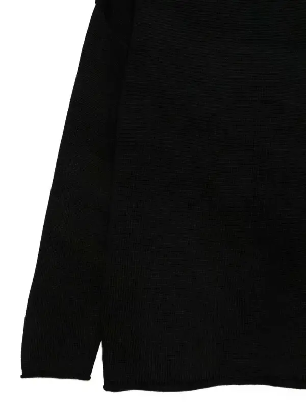 Alpha Studio Roll-neck Drop-shoulder Knit