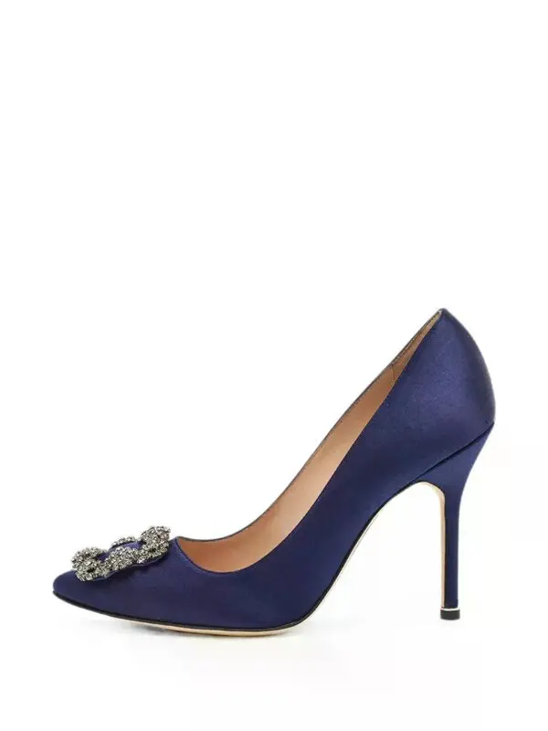 Manolo Blahnik Embellished Stiletto Pumps