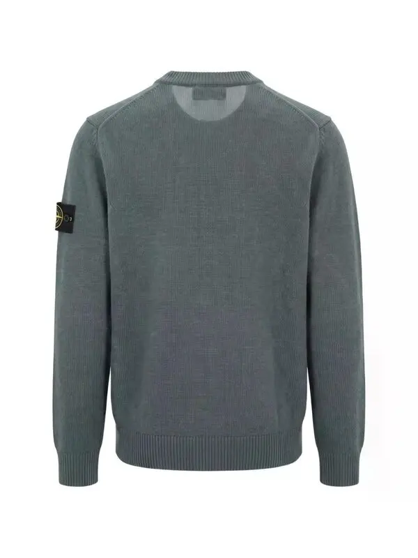 Stone Island Lambswool Crewneck Jumper - Green