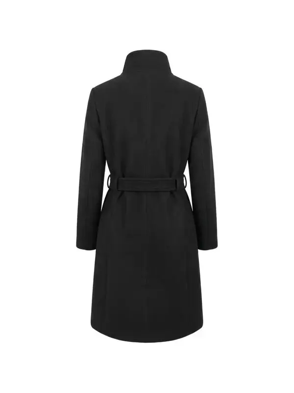 Pinko Wool-blend High Neck Belted Coat