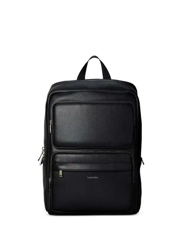 Calvin Klein Grained-texture Zip-fastening Backpack