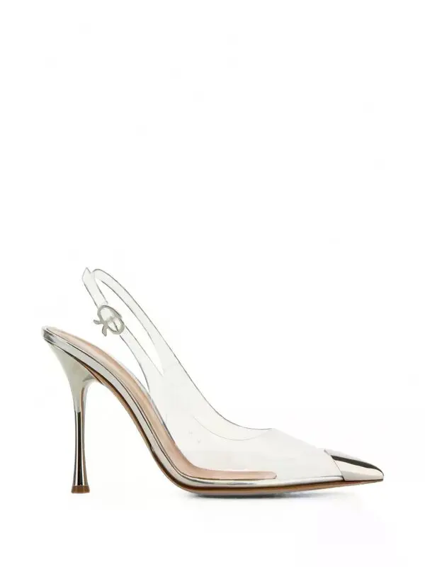 GIANVITO ROSSI Transparent Pvc Diana Pumps