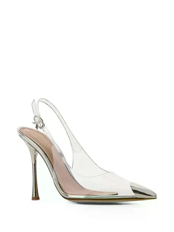 GIANVITO ROSSI Transparent Pvc Diana Pumps