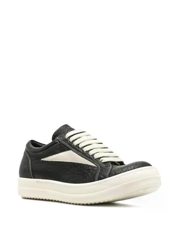 Rick Owens Lace-up Sneakers - Black