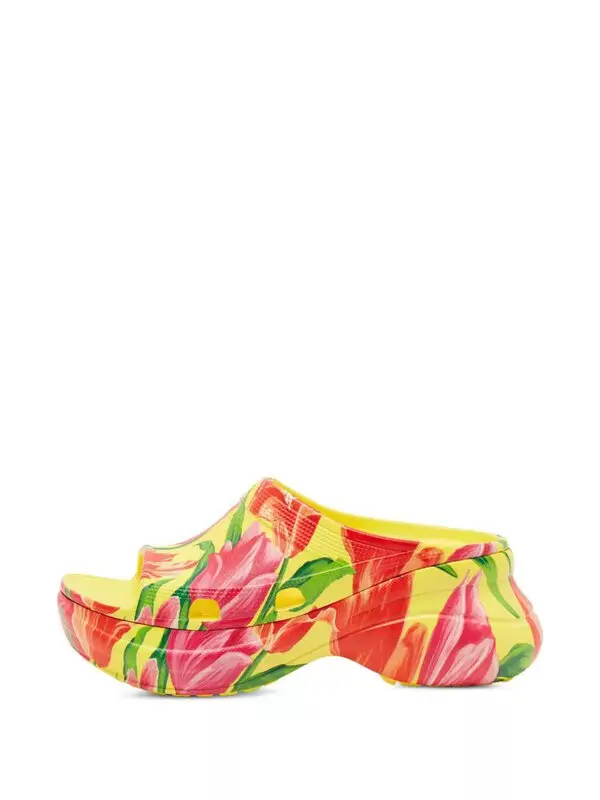 Bottega Veneta Tulip Platform Slides