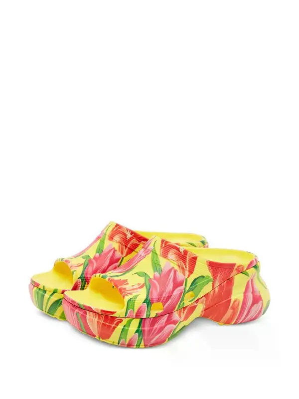 Bottega Veneta Tulip Platform Slides