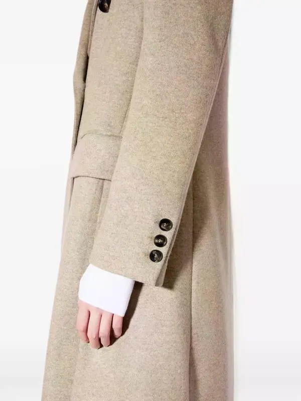 Liviana Conti Double-breasted Peak Lapel Coat