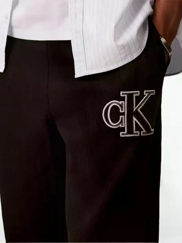 Calvin Klein Logo-embroidered Track Pants