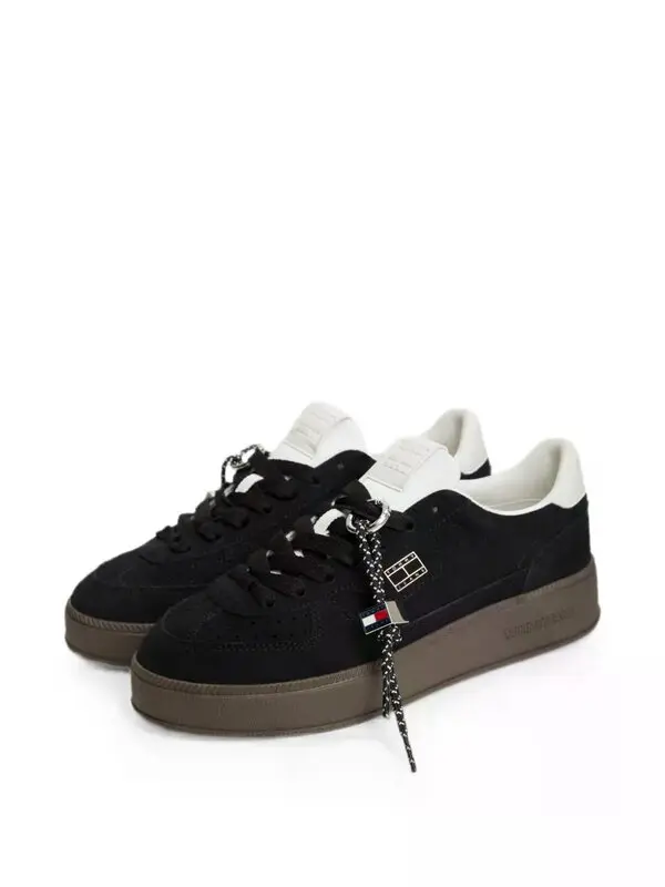 Tommy Hilfiger Logo Plaque Panel Sneakers