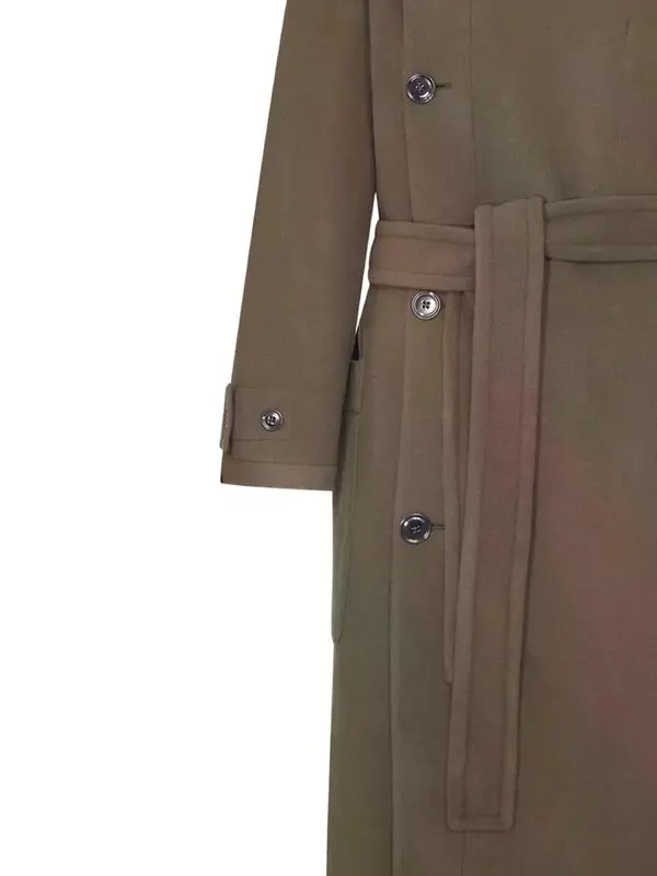 LEMAIRE Double-breasted Wool Wrap Coat
