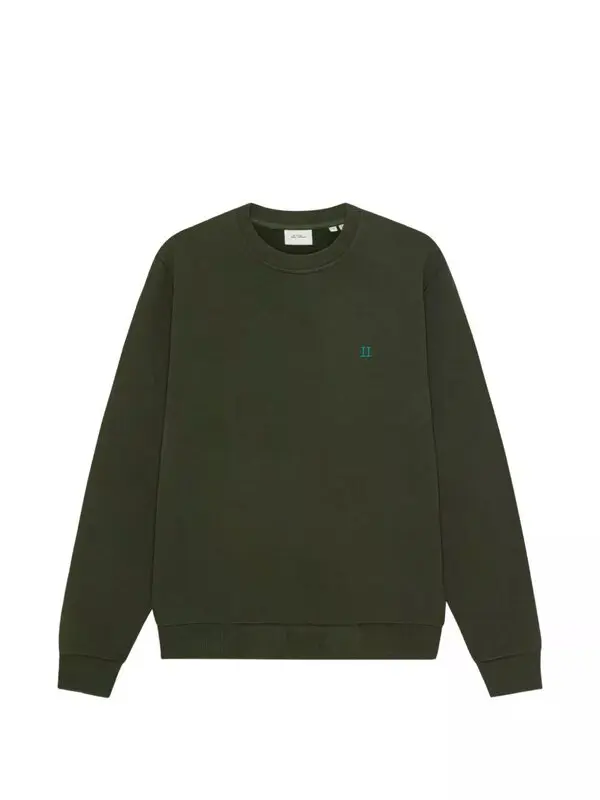 LES DEUX Logo-embroidered Crew-neck Sweatshirt