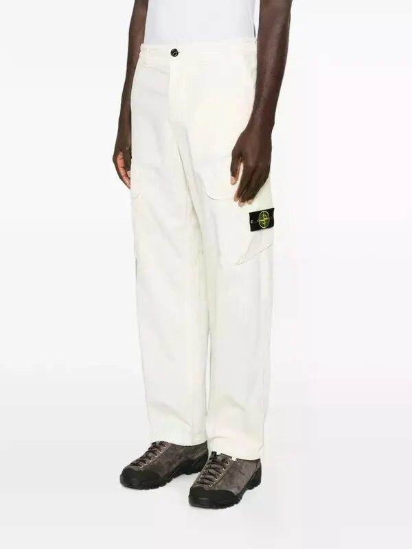 Stone Island Logo-patch Cargo Pants