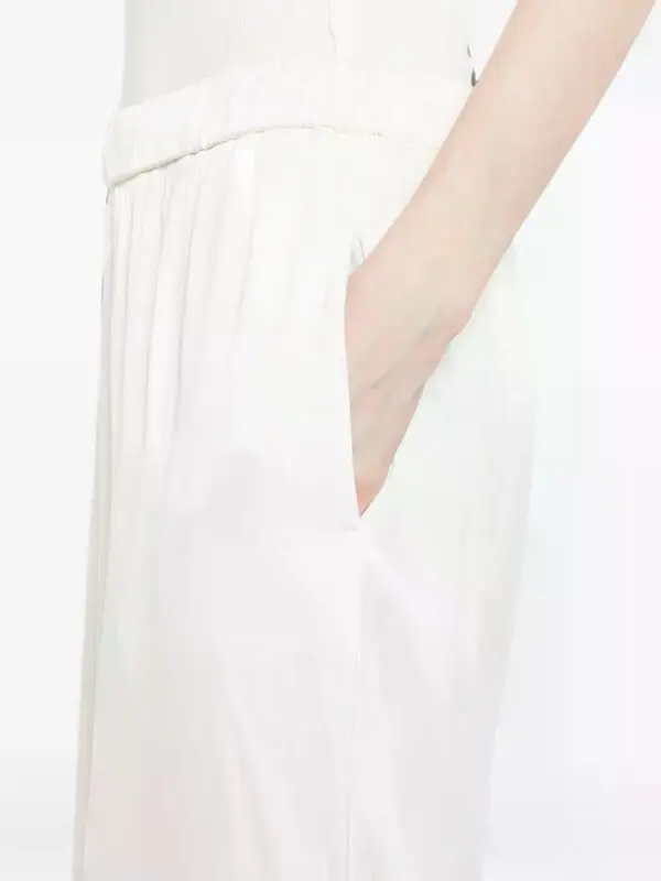 JAMES PERSE Satin Wide-leg Trousers