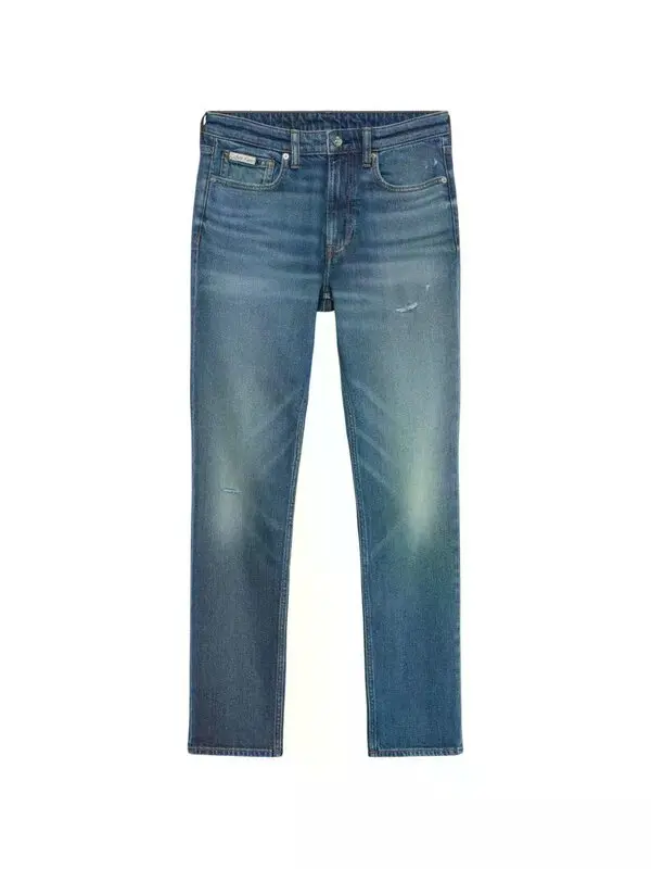 Calvin Klein Distressed Slim-fit Jeans