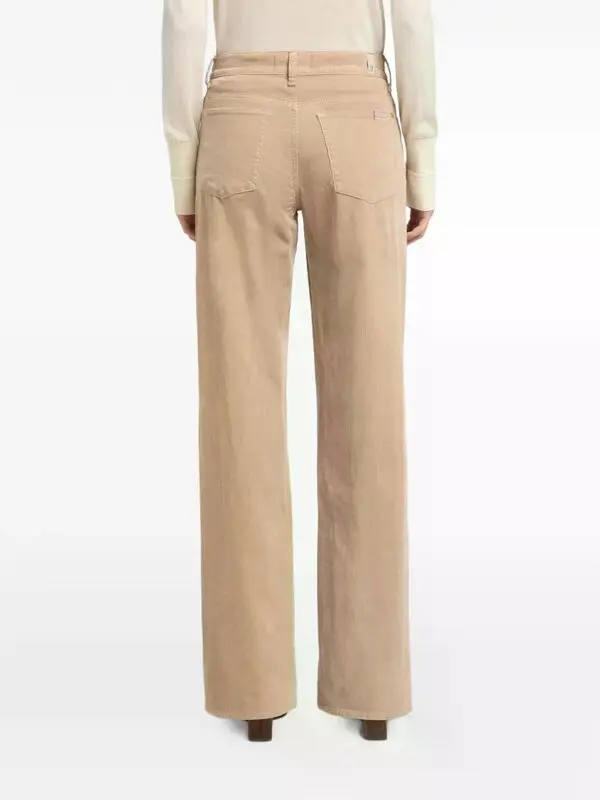 7 For All Mankind Corduroy Wide-leg Trousers