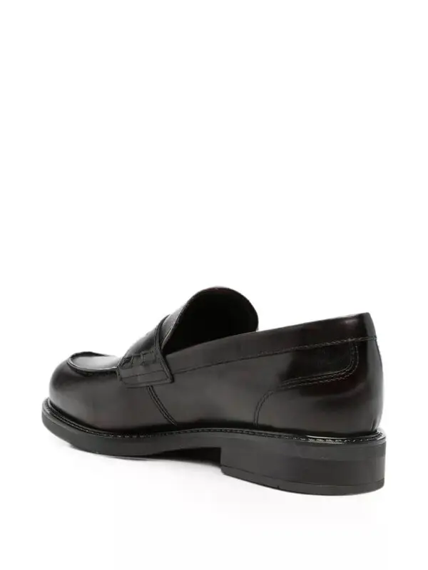 NEROGIARDINI Penny-slot Almond-toe Loafers