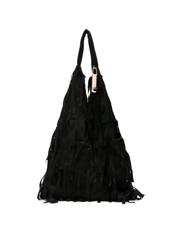 LA MILANESA Agnese Fringe-detail Shoulder Bag
