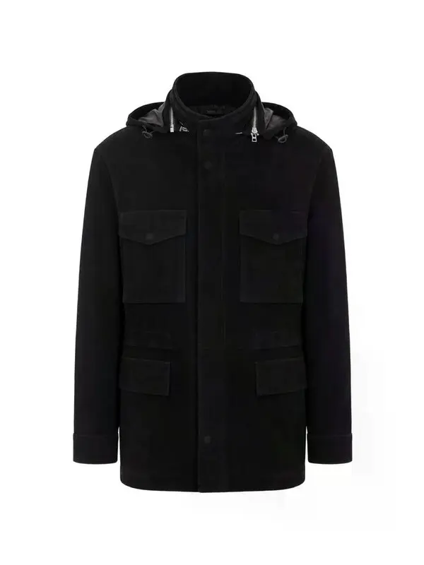 TOM FORD Hooded Suede Jacket