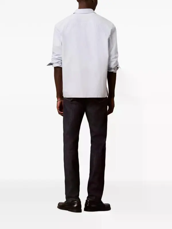 Calvin Klein Logo-patch Straight-leg Jeans