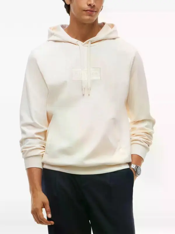 Tommy Hilfiger Logo-patch Drawstring Hoodie