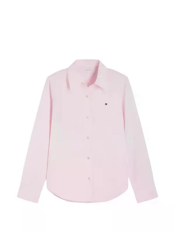 Tommy Hilfiger Embroidered Logo Button-down Shirt