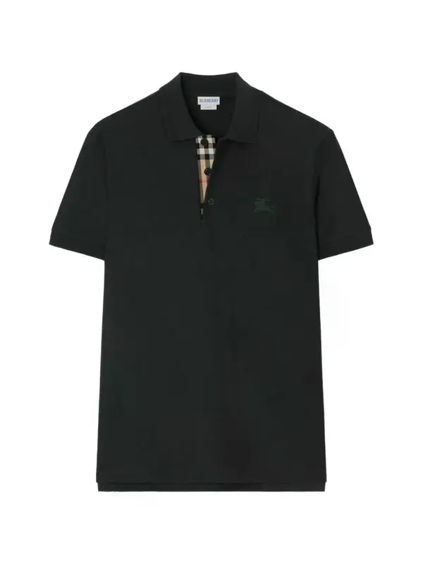Burberry Cotton Polo Shirt - Green