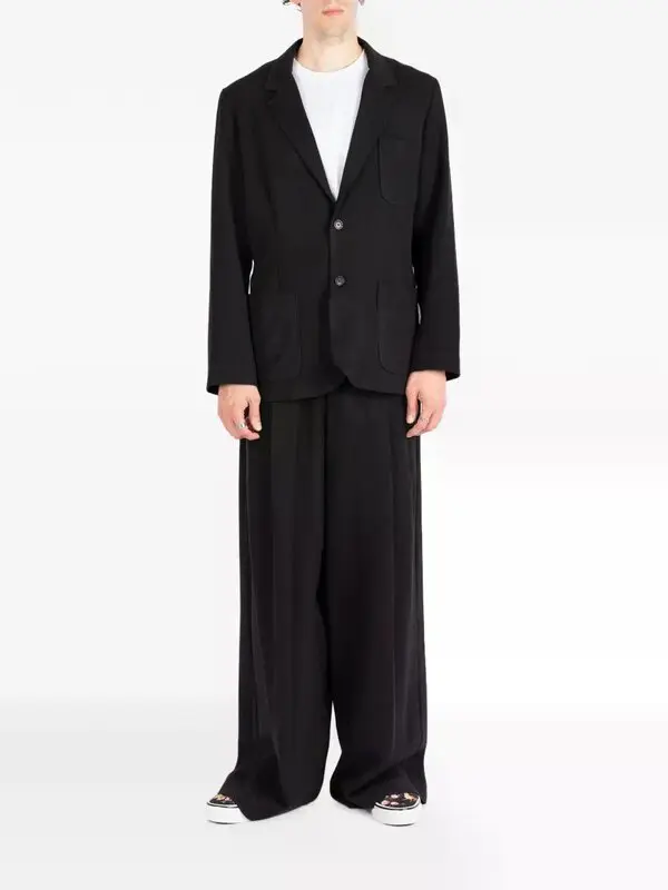SOCIETE ANONYME Granpa Notch-lapel Cotton Blazer
