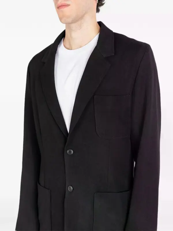 SOCIETE ANONYME Granpa Notch-lapel Cotton Blazer