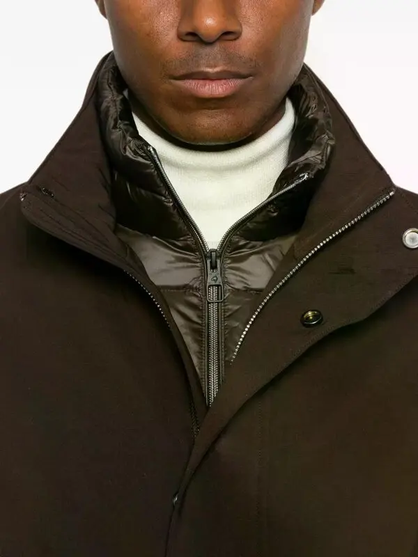 MONTECORE High-neck Jacket With Concealed Zip